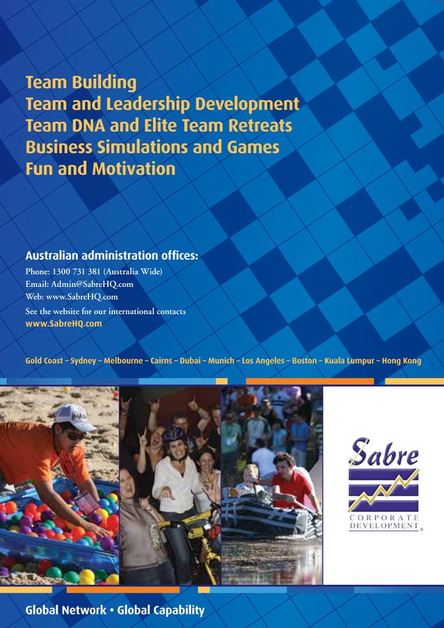 Sabre Team Building Guide 2014 | PDF
