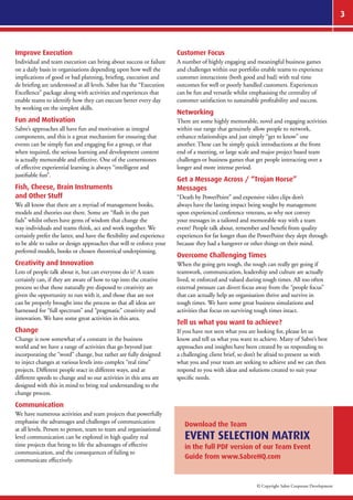 Sabre Team Building Guide 2014 | PDF