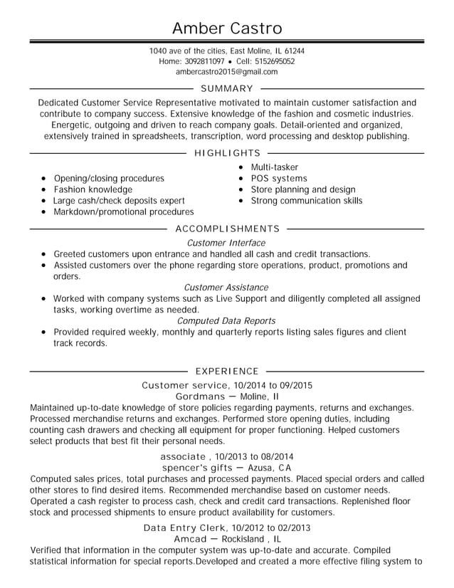 Amber Castro Resume (2) | PDF