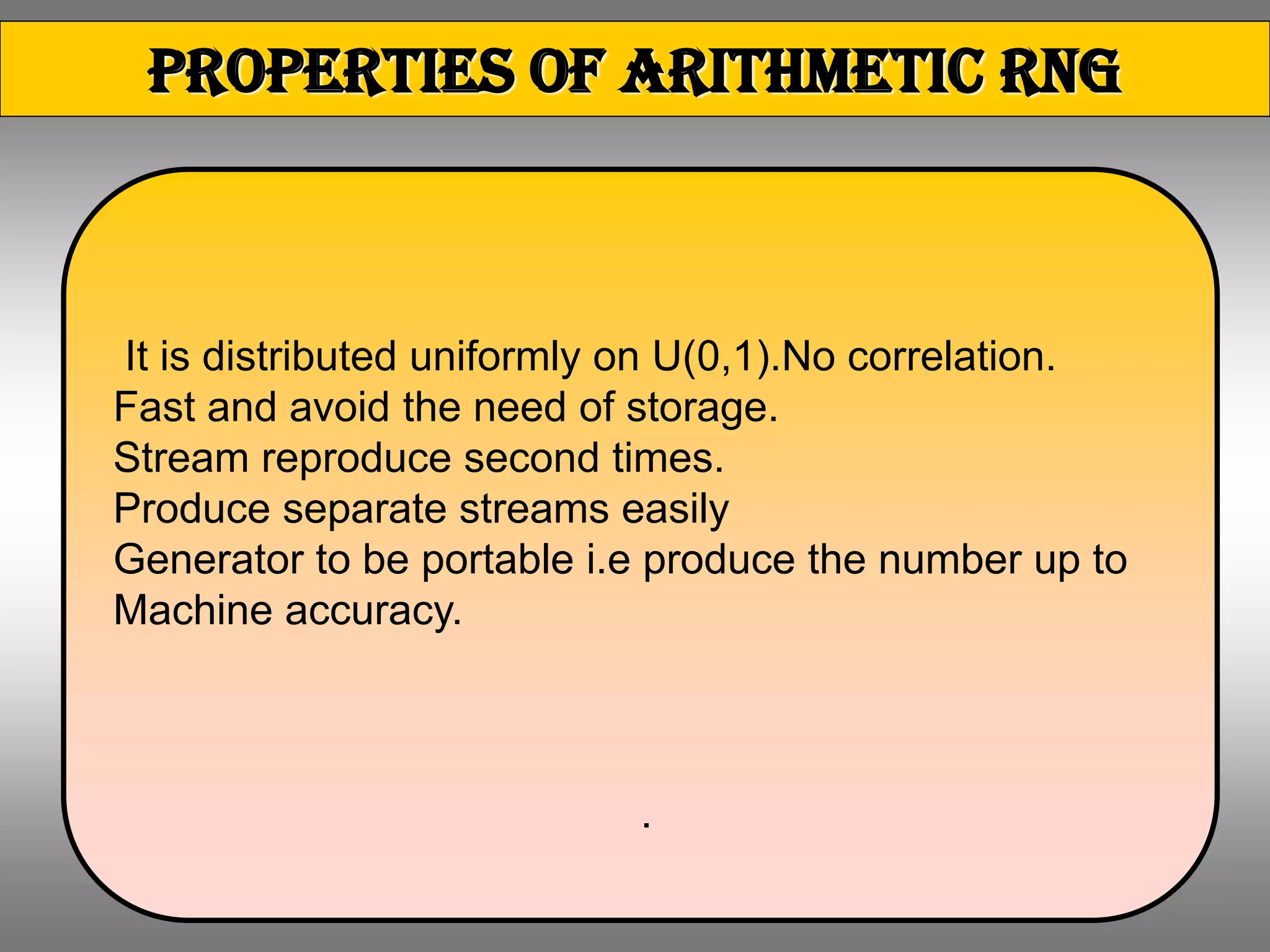 Random number generator | PDF
