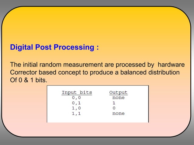 Random number generator | PDF