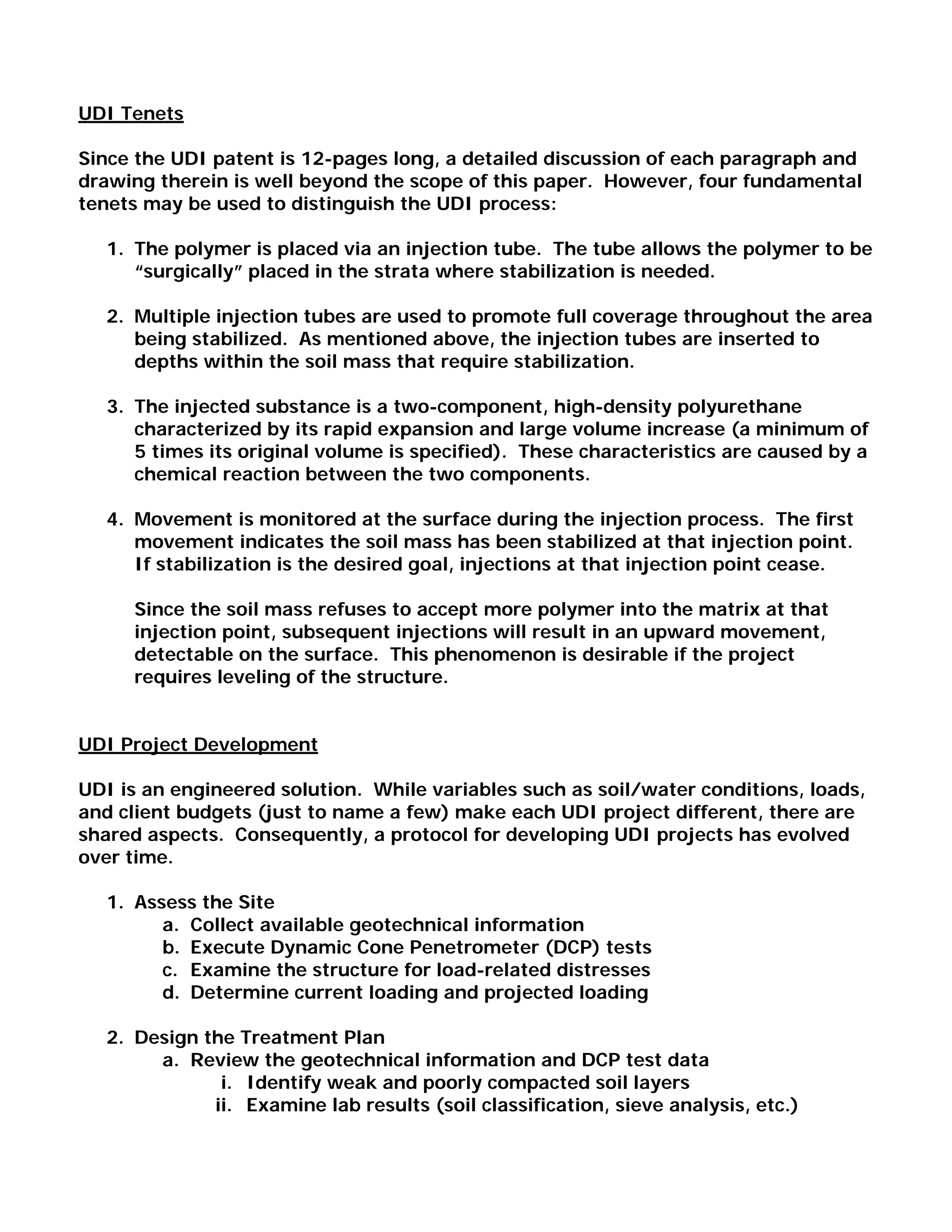 UDI White Paper - Dr Brown - 2010 | PDF