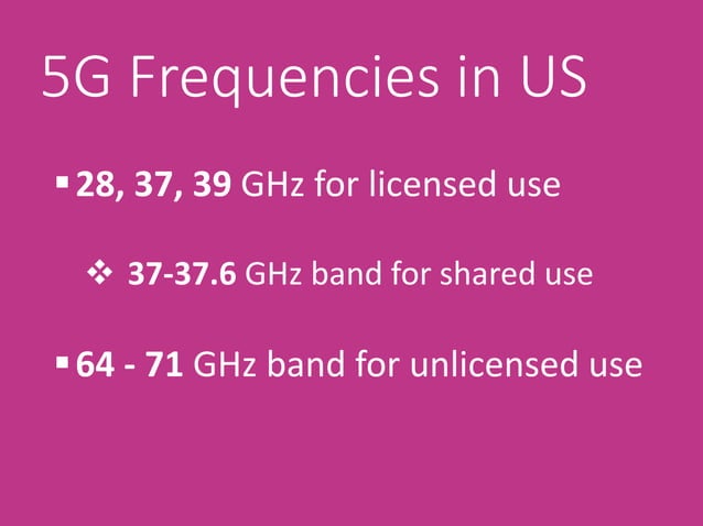 PowerPoint - 5G | PPTX