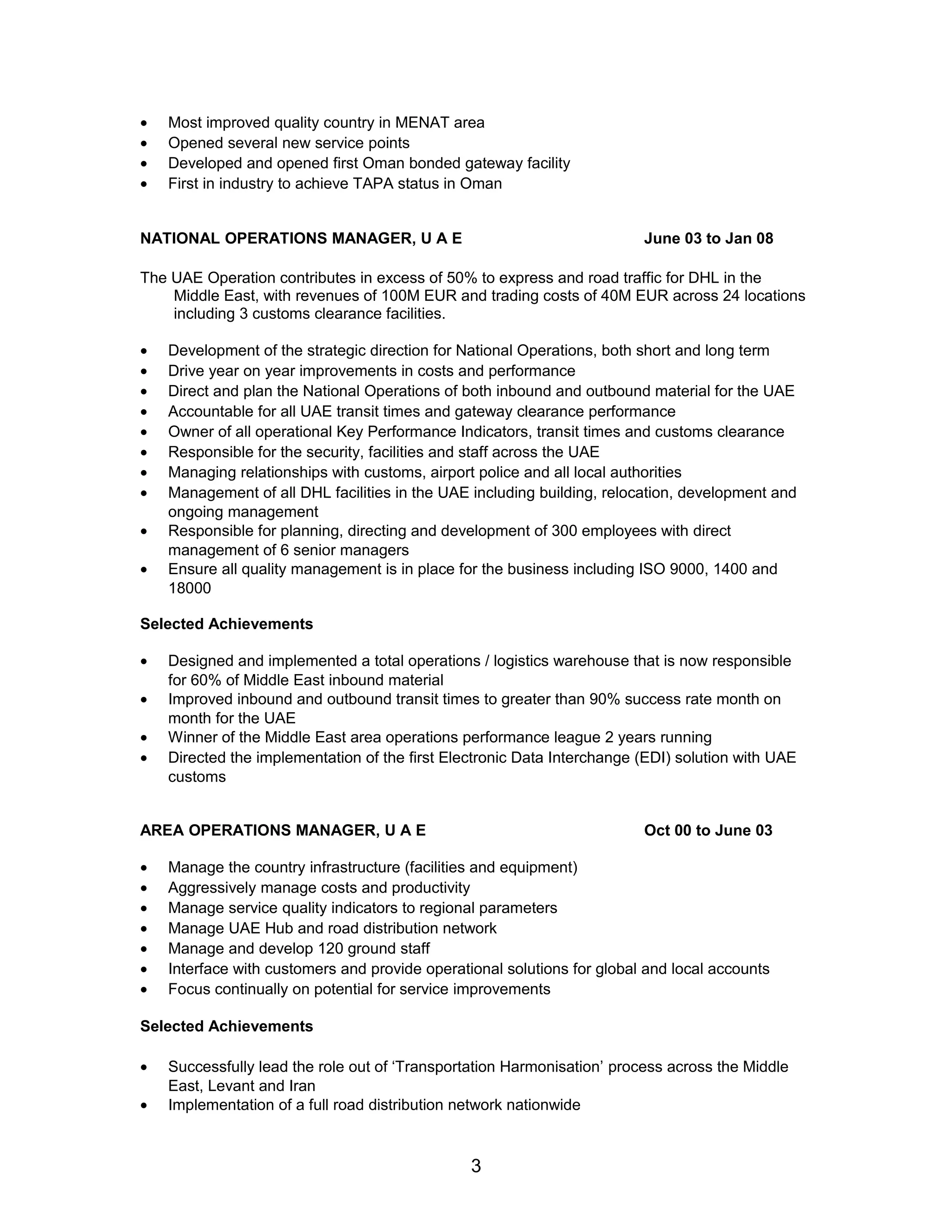 Geoff Walsh CV 2016 | PDF