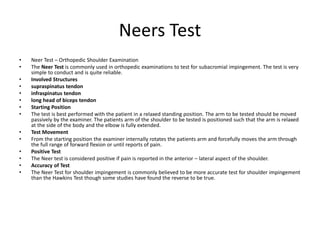 Rotator Cuff Evaluation | PPTX | Death, Injury, or Military Conflict ...