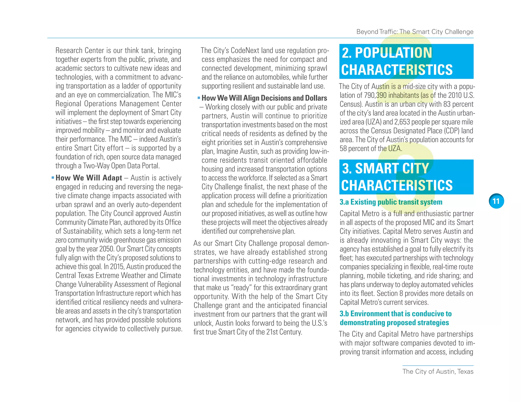 Austin Smart City Challenge | PDF | Business | Business and Finance