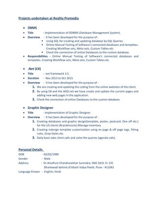 Suraj Resume_1 | PDF