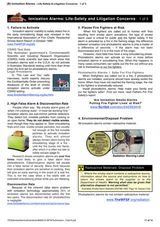 FES(SmokeAlarms)AmendmentBill2015-WFSFSubmission_1Feb16 | PDF