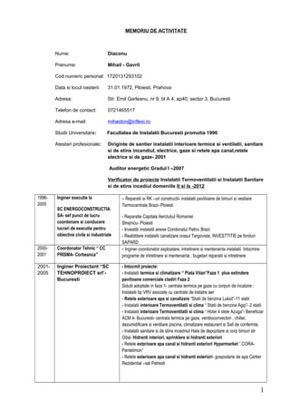 Memoriu de activitate_2015 | DOC