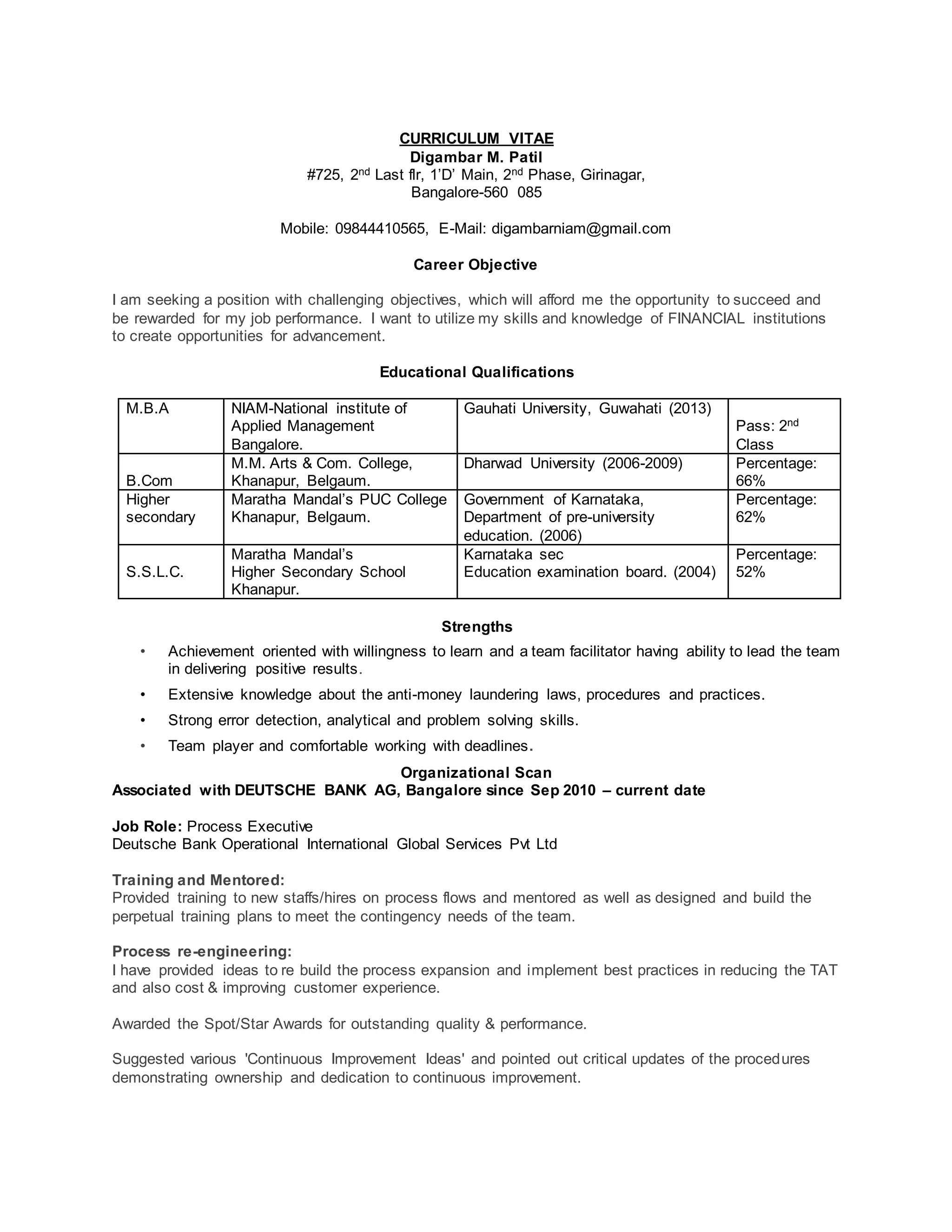 Digambar Patil | PDF