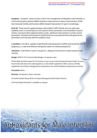 Profert Male forte | PDF