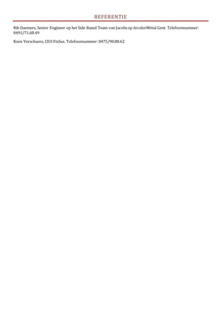 Curriculum vitae-Stuyvaert_Timothy | PDF