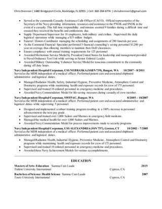 General Resume 2 page | DOCX