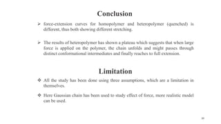 modelling polymers under tension | PPTX