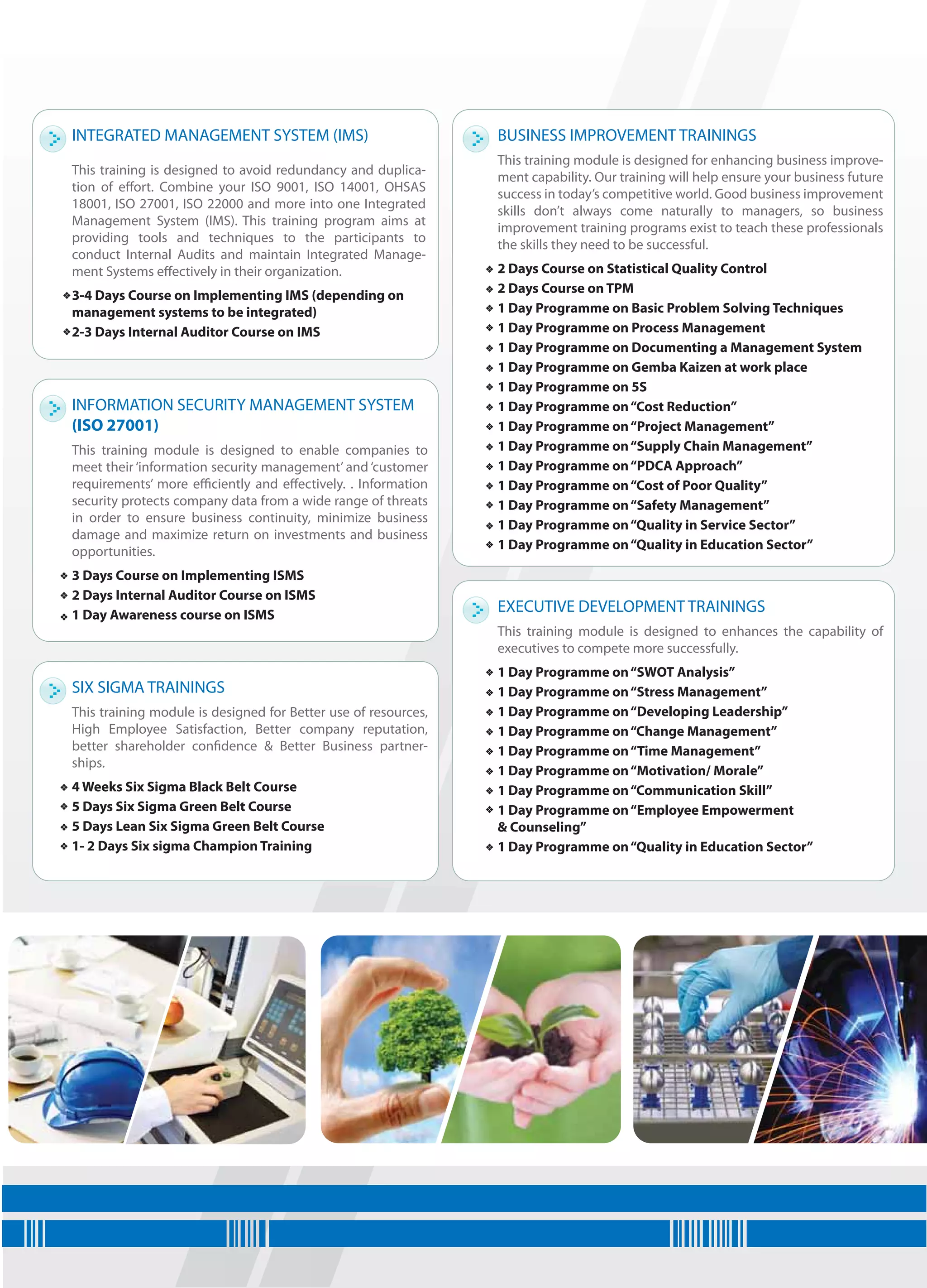 BSCIC Training Brochure | PDF