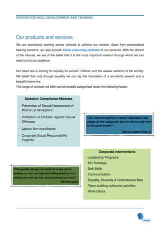 CSDT_Brochure | PDF | Business Administration | Business