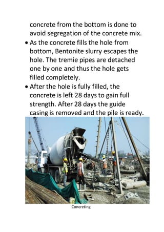 construction procedure of DMC piling | PDF