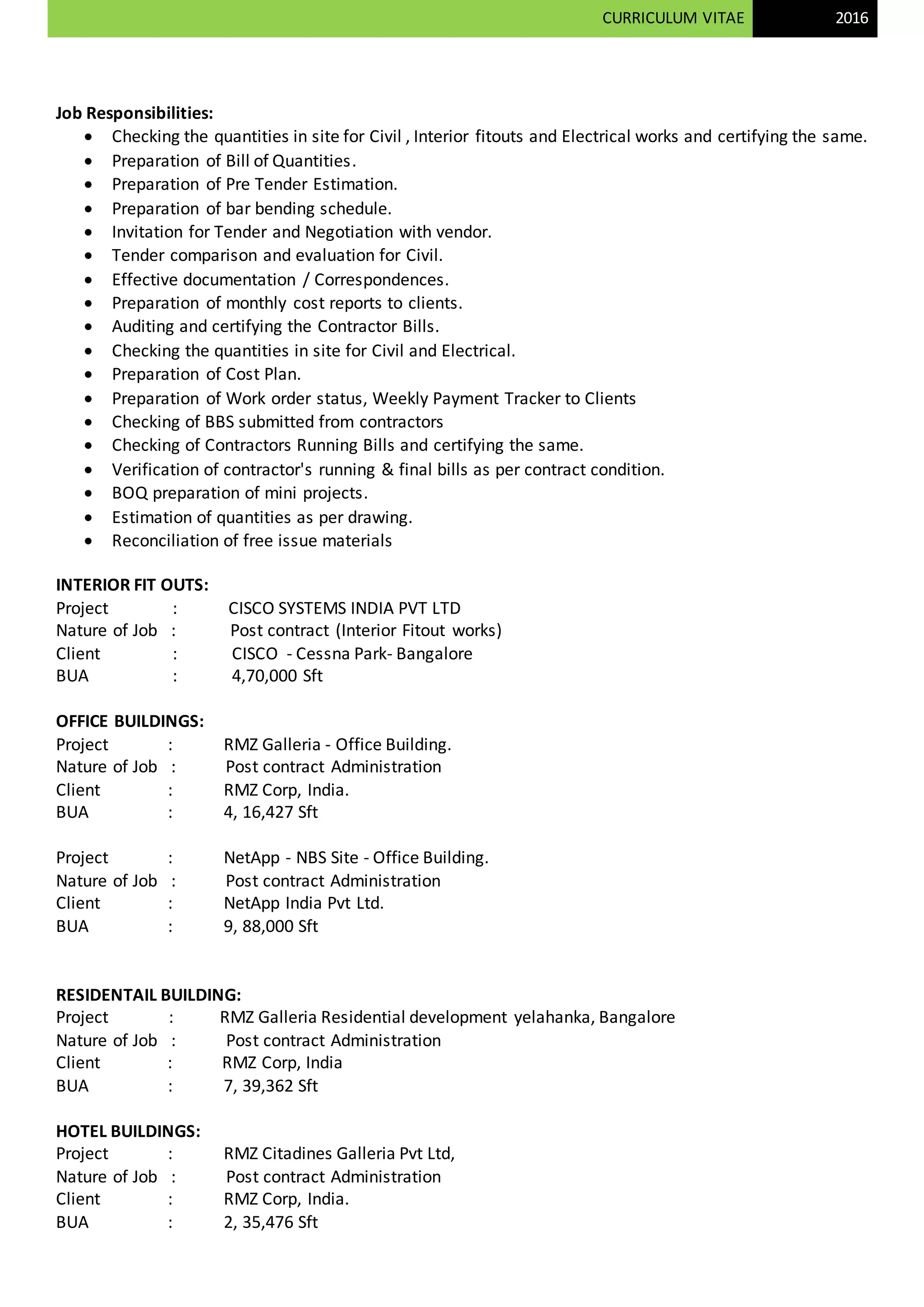 Santosh -Resume 2016 | PDF