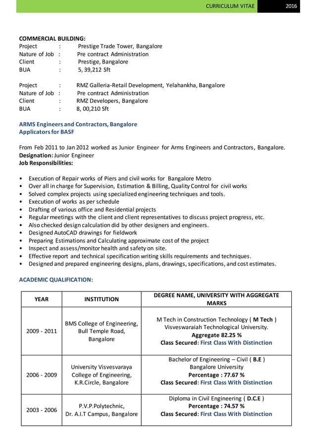 Santosh -Resume 2016 | PDF