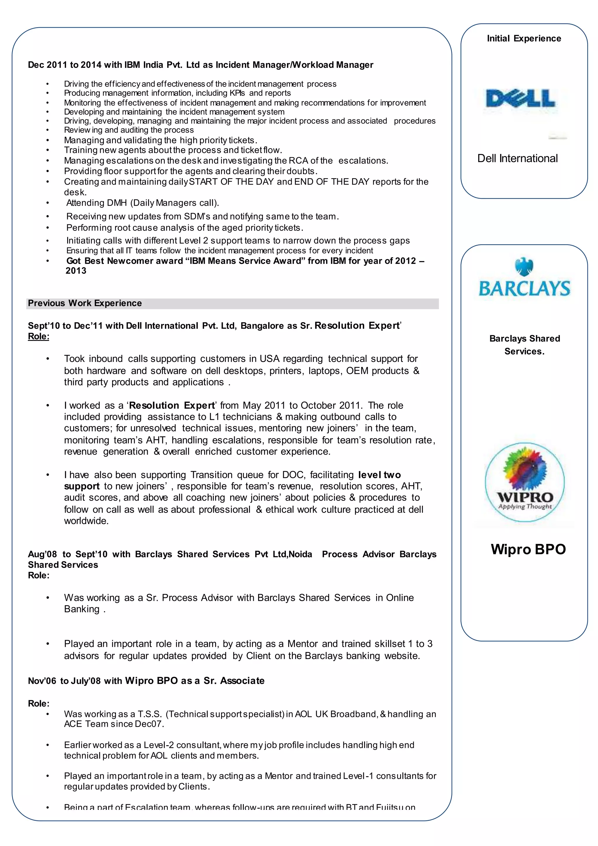 Nauk Yahoo Resume | DOCX | IT and Internet Support | Internet