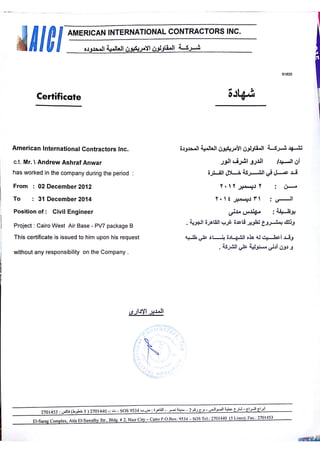 certificates | PDF