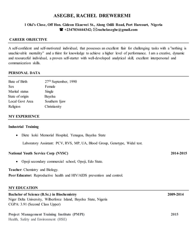 ASEGBE, RACHEL CV | DOCX