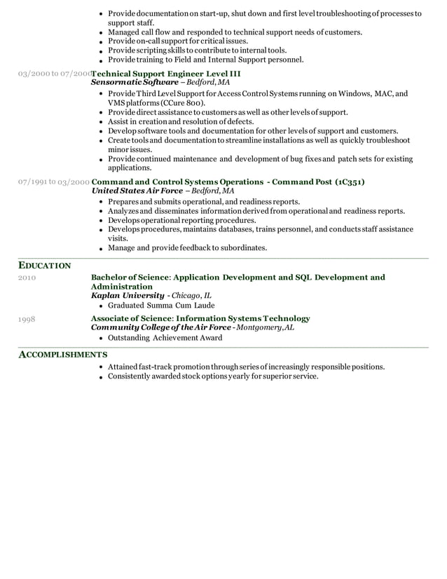 Daniel Podlogar Resume 1 | DOCX | IT and Internet Support | Internet