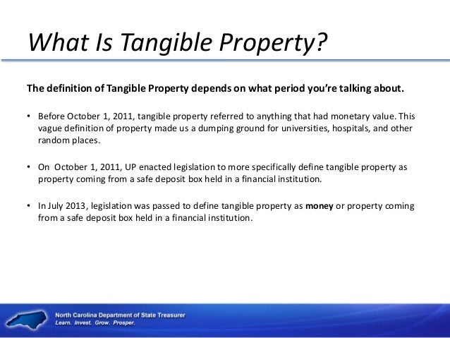 Tangible Property Lunch Learn - 02-26-14