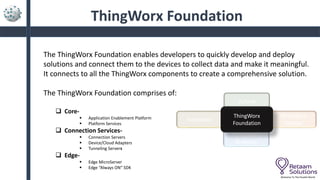 Retaam_ThingWorx | PDF | Internet of Things | Internet