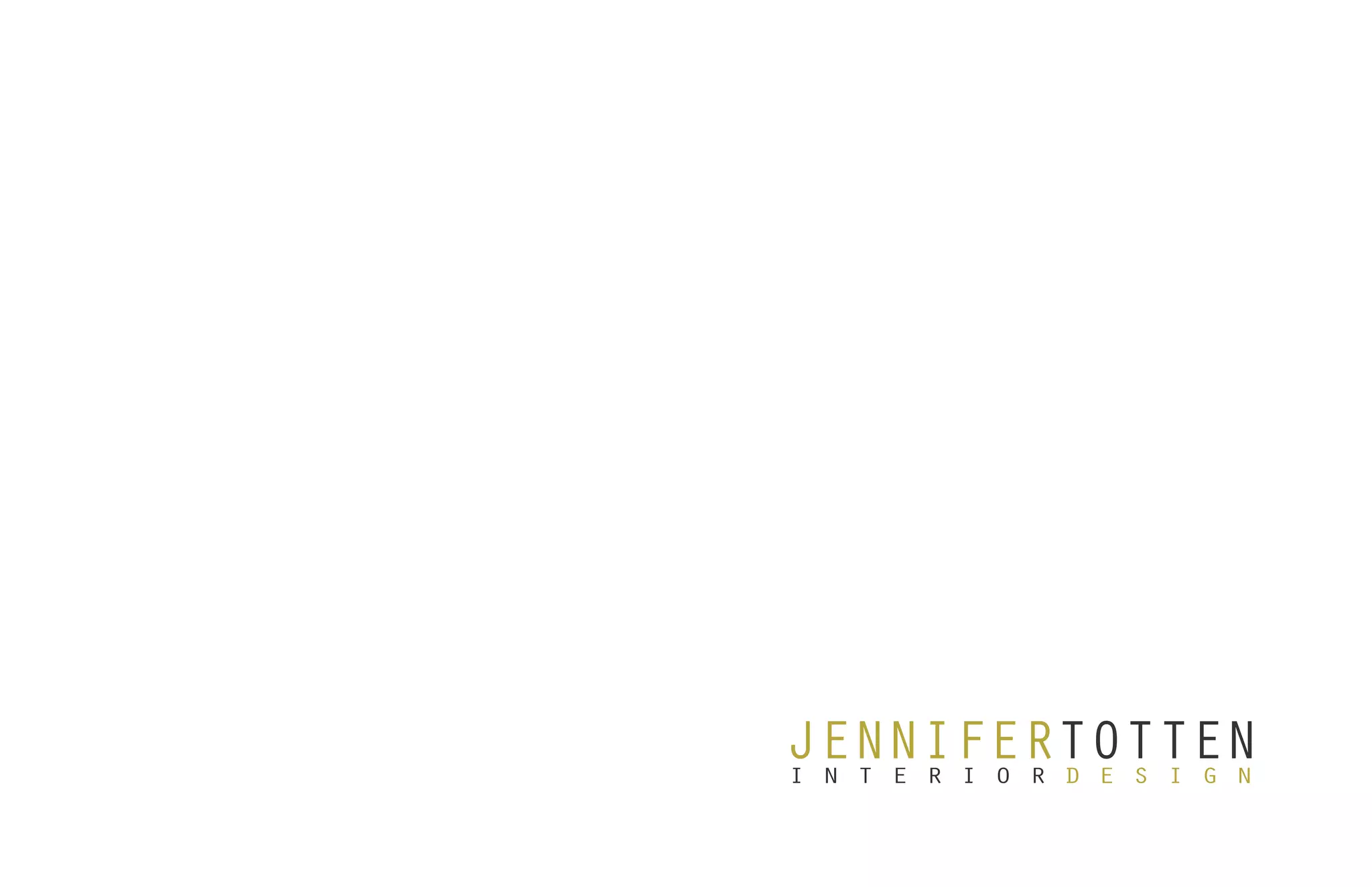 Jennifer Totten Interior Design Portfolio | PPT