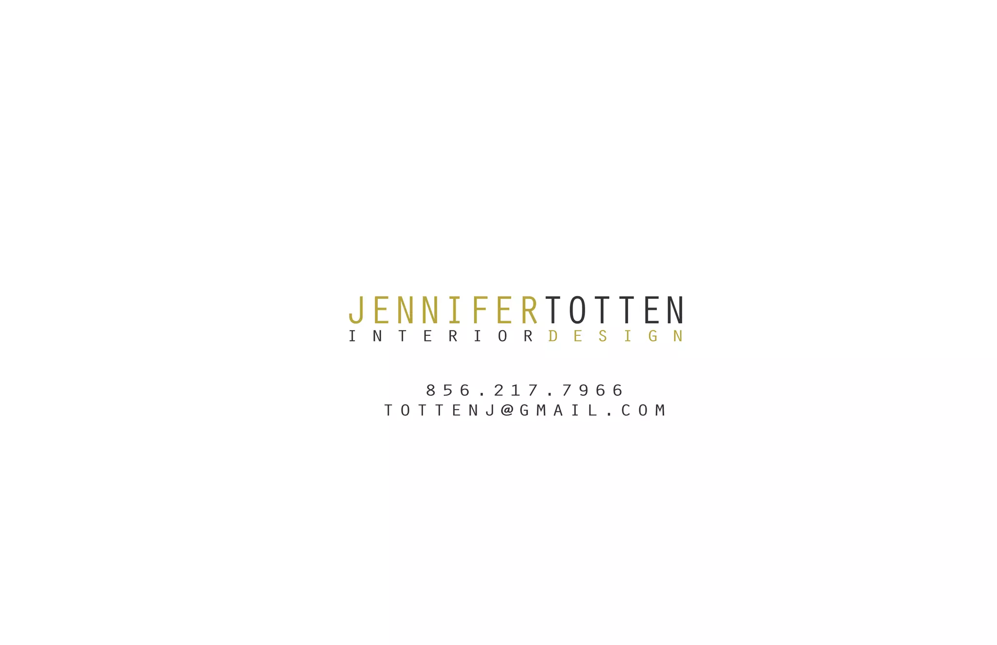 Jennifer Totten Interior Design Portfolio | PPT