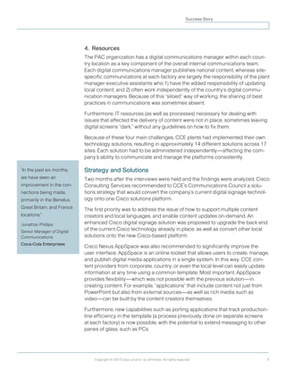 Coca-Cola-Enterprises_Digital-Signage-Platform | PDF