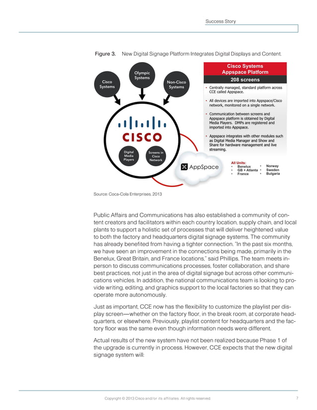 Coca-Cola-Enterprises_Digital-Signage-Platform | PDF