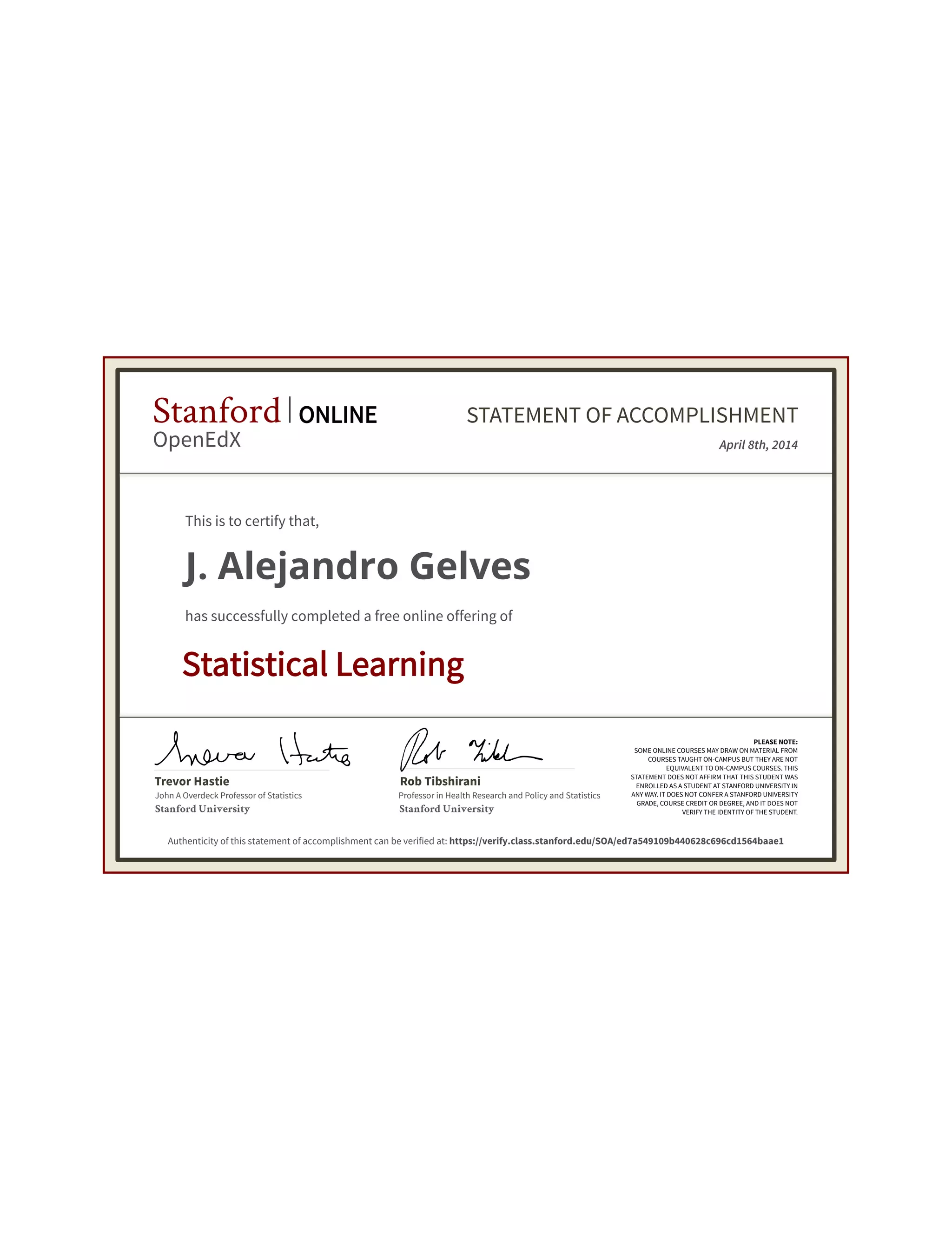 Certificate | PDF
