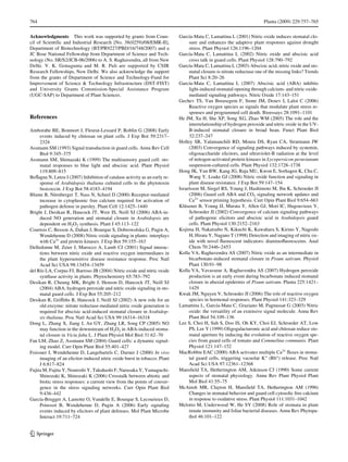 2009,planta, nitric oxide ros chitosan, srivastava et al | PDF