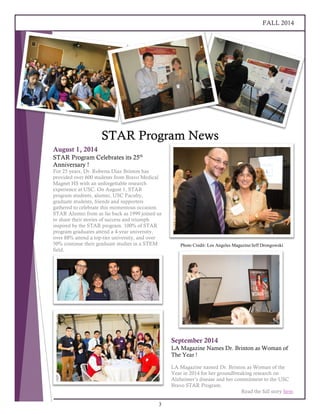 STAR Newsletter 1 | PDF