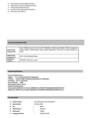 Resume_Sushil Kumar Kushwaha | DOC