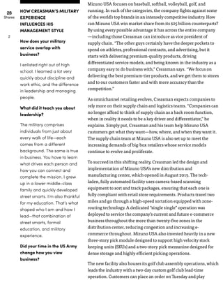 Josh Creasman is Ready for a Fight in the World of Apparel – Profile | PDF