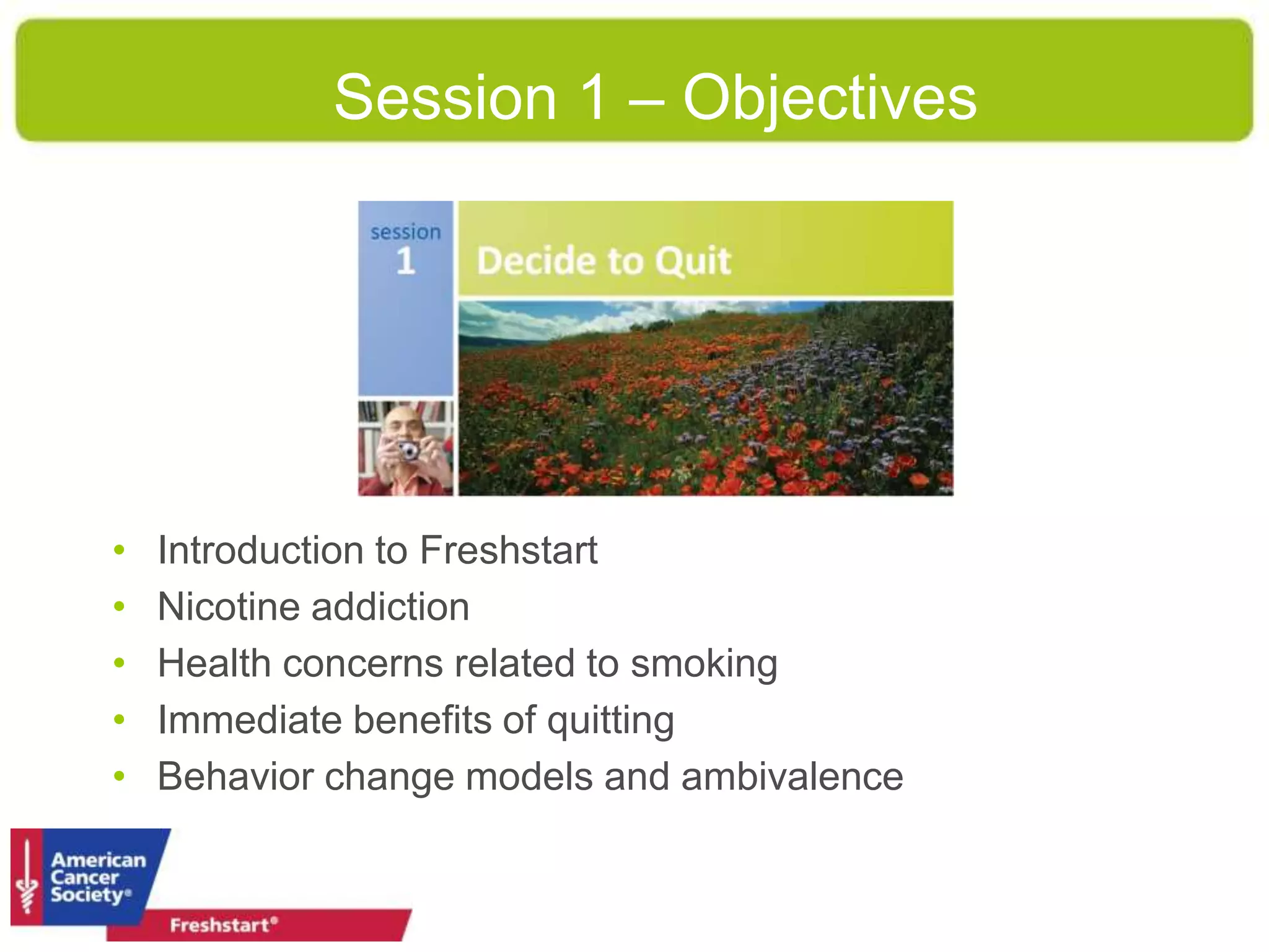 FreshStart Session 1 Ppt | PPTX