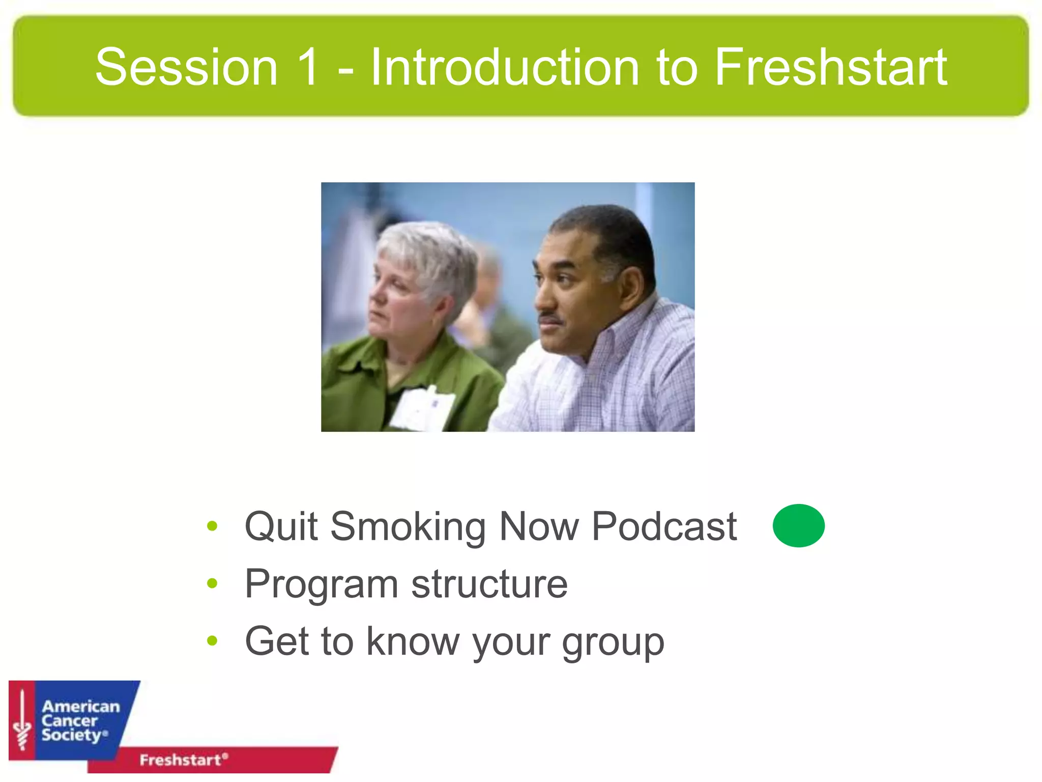 FreshStart Session 1 Ppt | PPTX