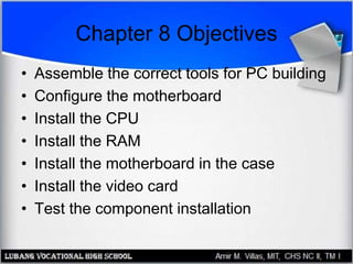 Installing and Troubleshooting the Basic Components | PPTX
