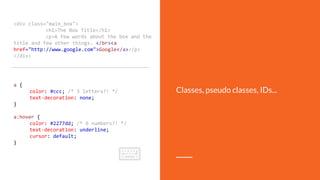 Introduction to css for product managers | PPT