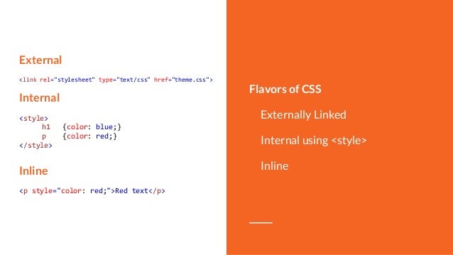 Introduction to css for product managers