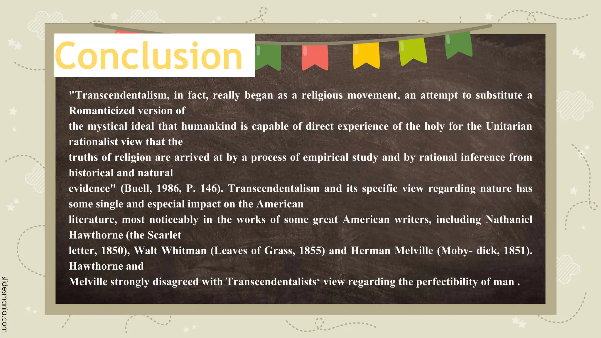American Transcendentalism 108 | PPT