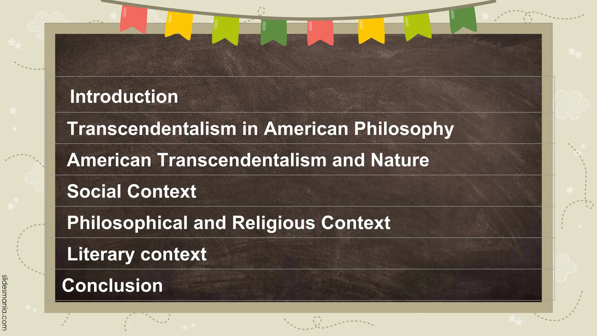 American Transcendentalism 108 | PPTX