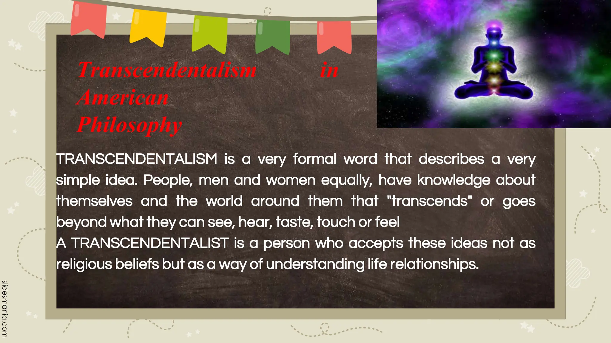 American Transcendentalism 108 | PPTX