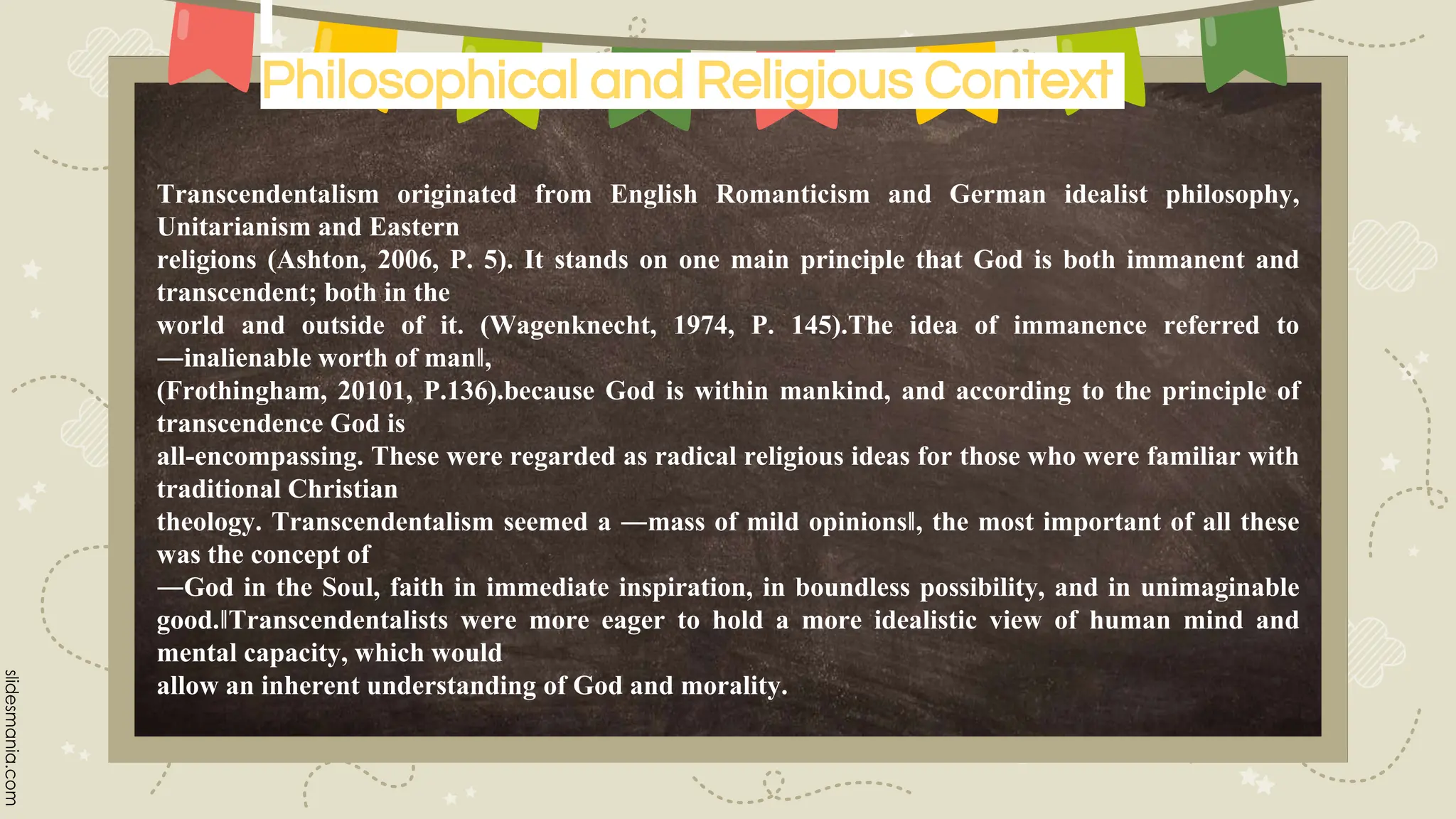 American Transcendentalism 108 | PPTX