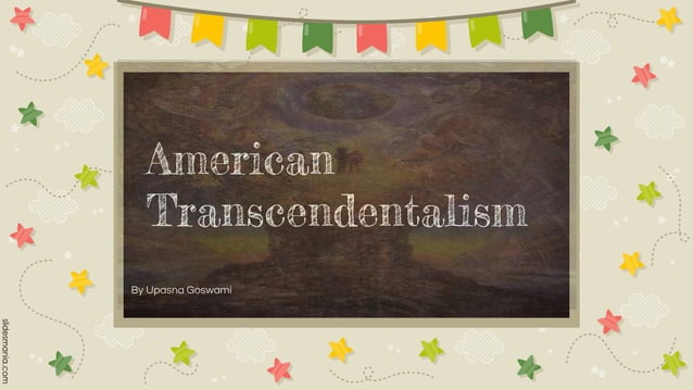American Transcendentalism 108 | PPT