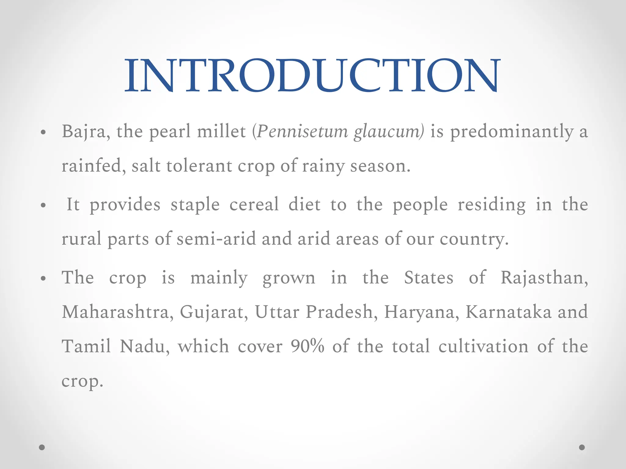 DISEASES OF PEARL MILLET (BAJRA).pptx