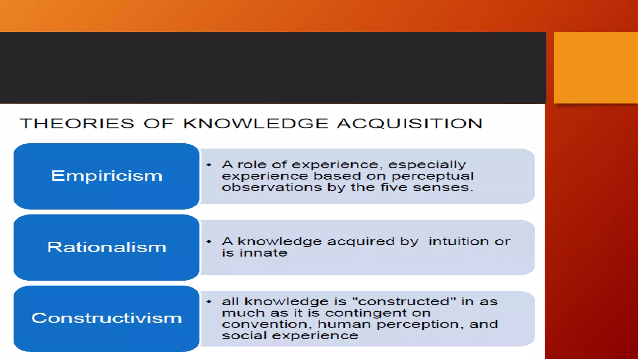 Knowledge and Curriculum Unit I Epistemology & Types of Knowledge | PDF